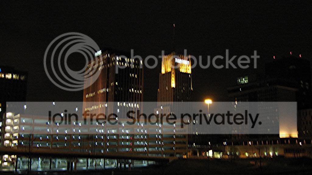 Night Shots: Downtown Akron North (B) - City Photos - Ohio - UrbanOhio.com