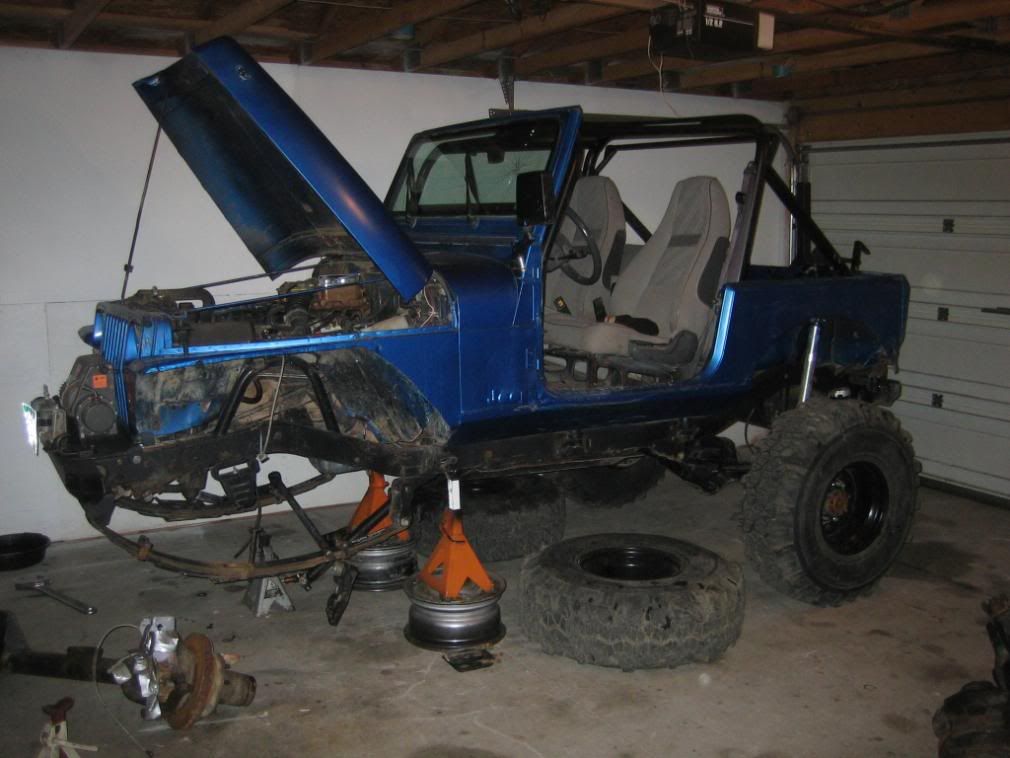 YJ Frame Stretch Underway | Pirate 4x4