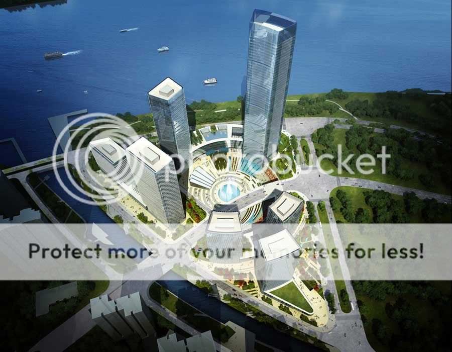 GUANGZHOU | Poly Pazhou | 311m | 1020ft | 61 fl | 198m | 648ft | 39 fl ...