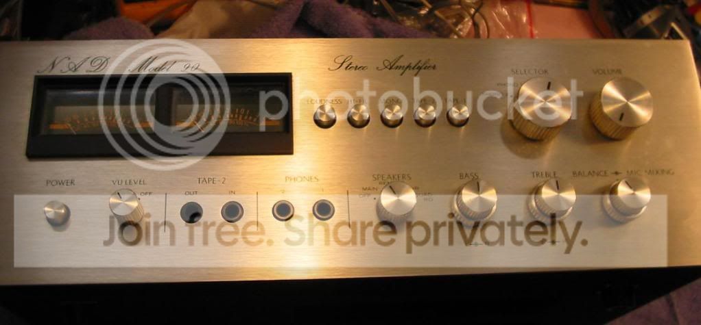 NAD Model 90 Amplifier.... some silver faced goodness from the 70's ...
