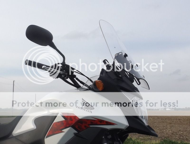 CB500X MadStad Windscreen System | Honda CBR 500 Riders Forum