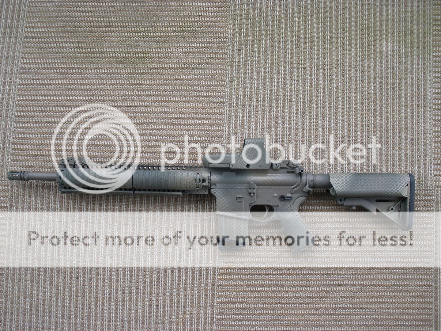 Painted my first whole rifle (mesh pattern) > Refinishing > AR15.COM